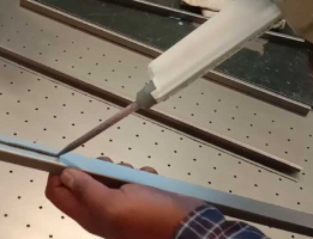 Bonding of busbars with Polycarbonate frame in the battery module of an ...
